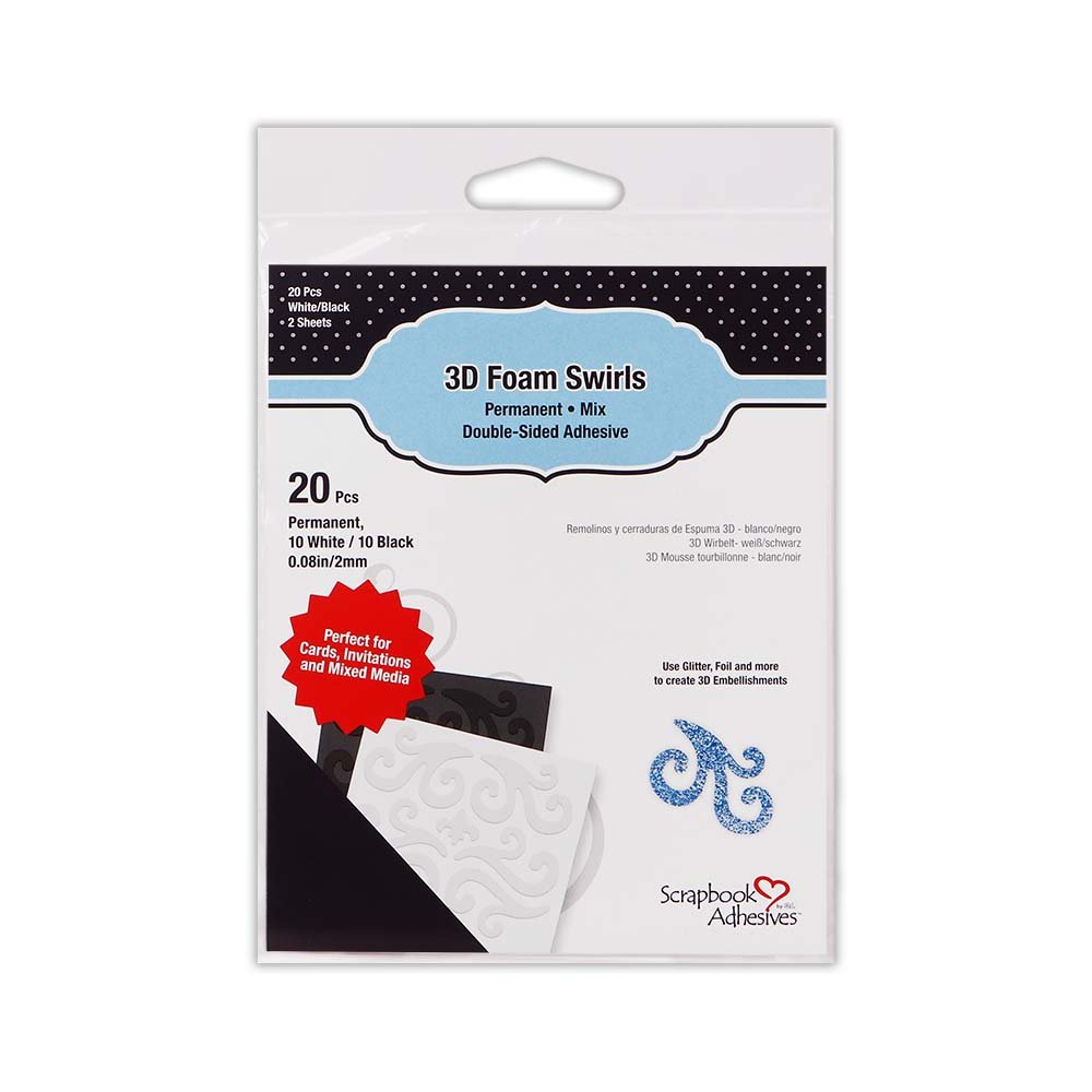 3D Foam Swirls - All products - HomeHobby.com