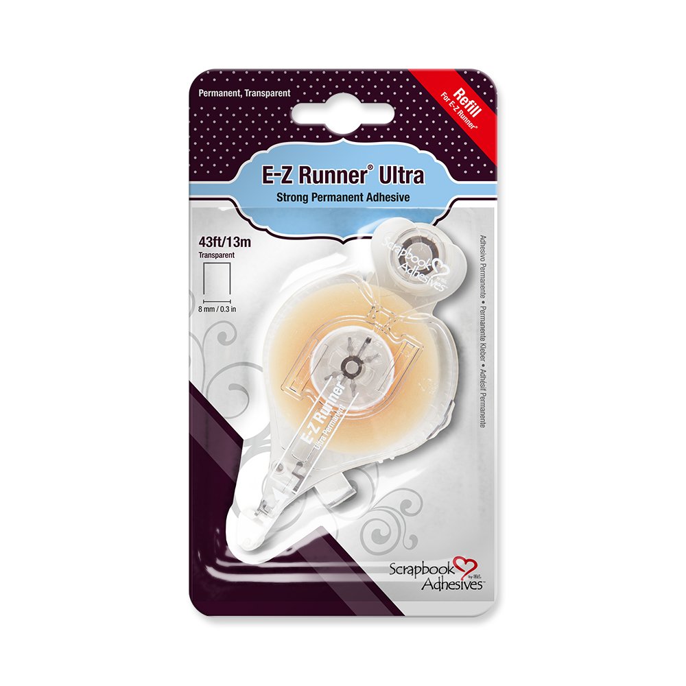 Scrapbook adhesives E-Z Runner Ultra Strong Refillable Dispenser 42 ...